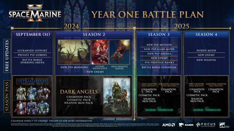 WARHAMMER 40,000: SPACE MARINE 2 LAUNCHES TODAY! - Saber Interactive